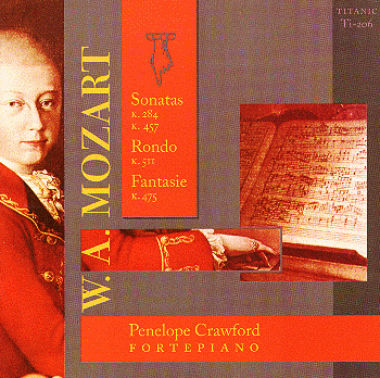 Sonatas K. 284, K. 457; Rondo K. 511; Fantasie K. 475 by Penelope ...