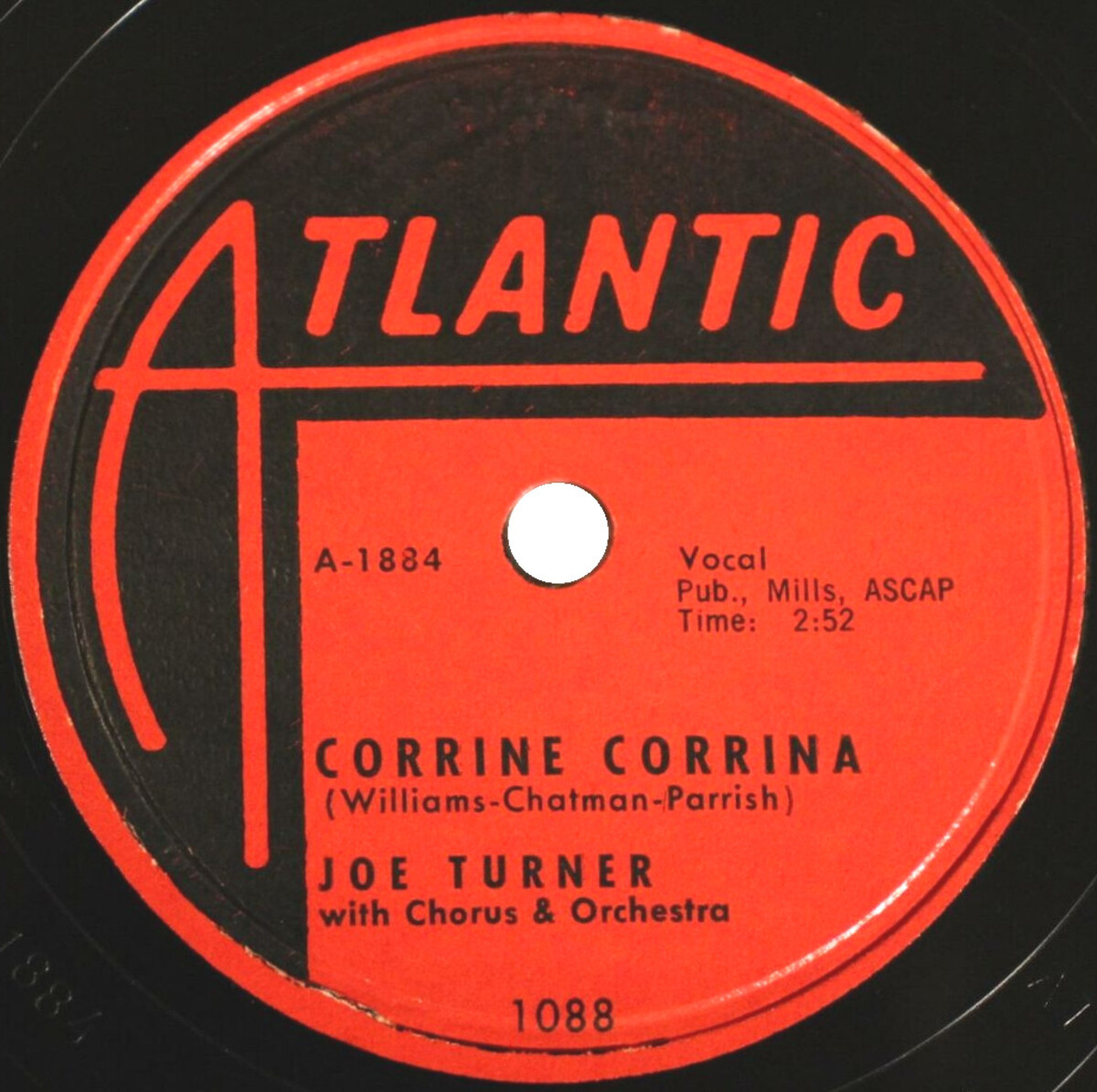 Corrine Corrina / Boogie Woogie Country Girl by Joe Turner (Single ...