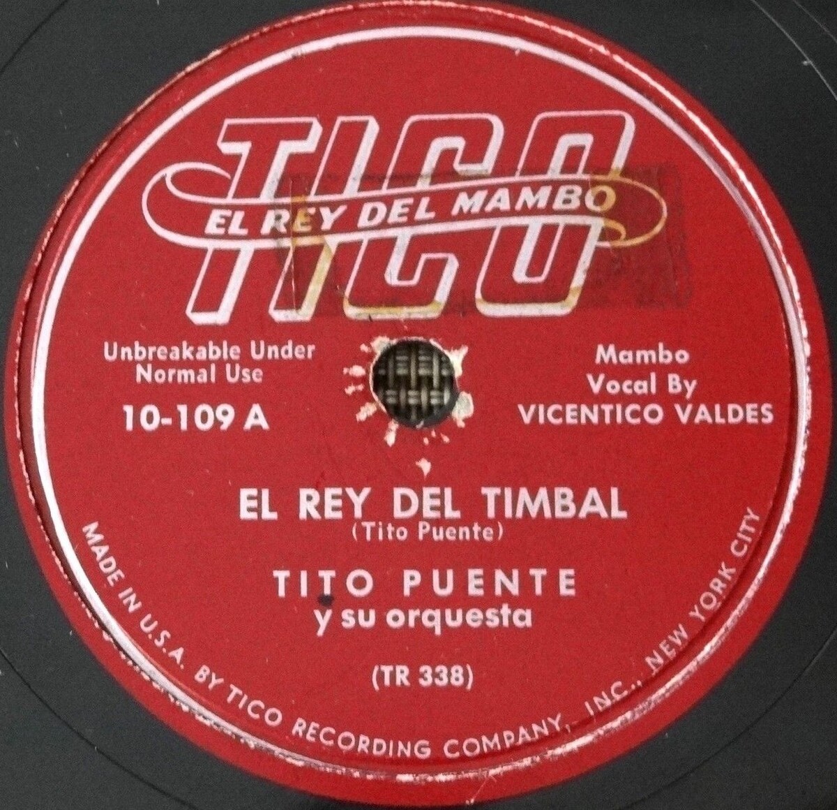 El rey del timbal / Que lindo el mambo by Tito Puente y su orquesta ...