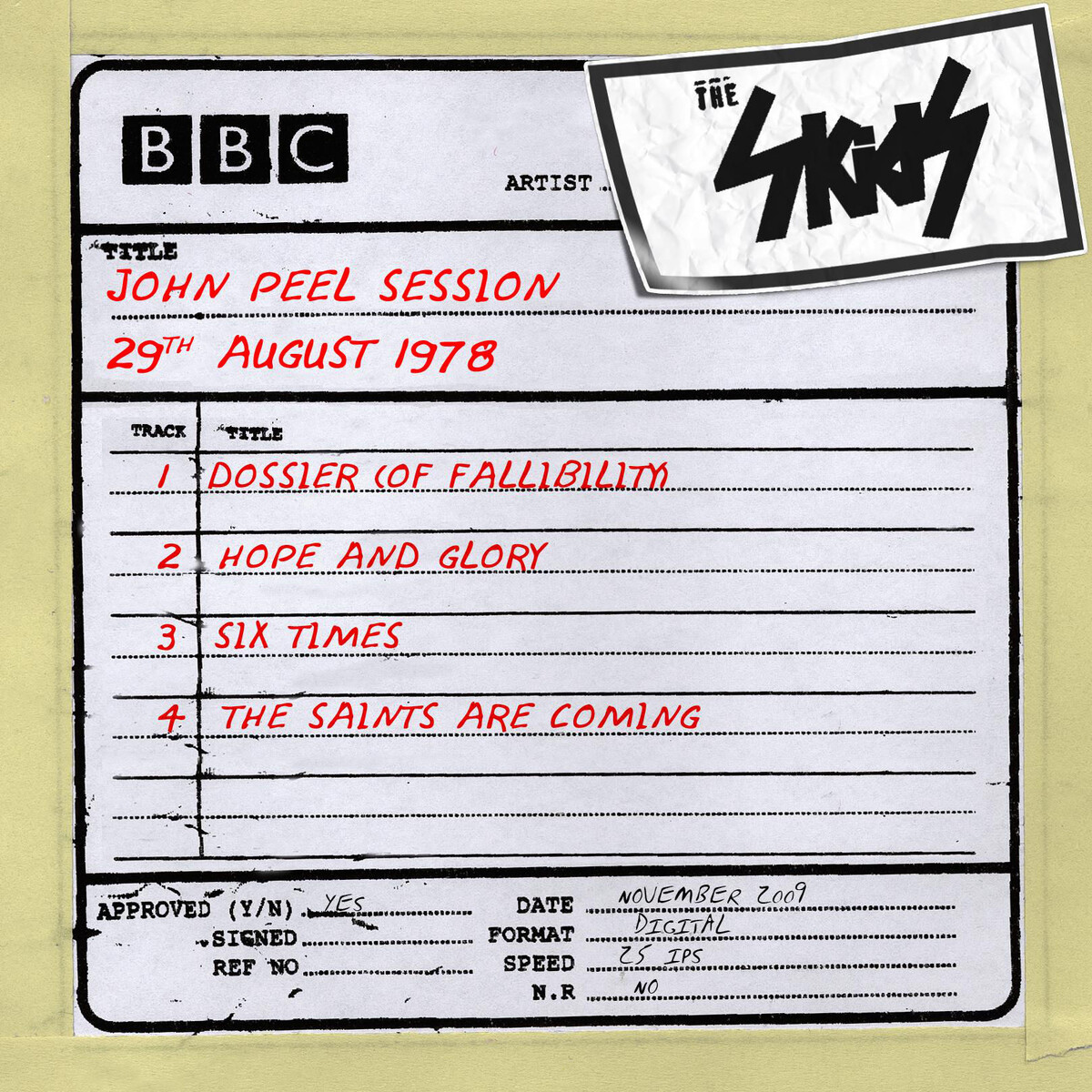 John Peel Session 29th August 1978 by Skids (Additional release): Reviews, Ratings, Credits ...