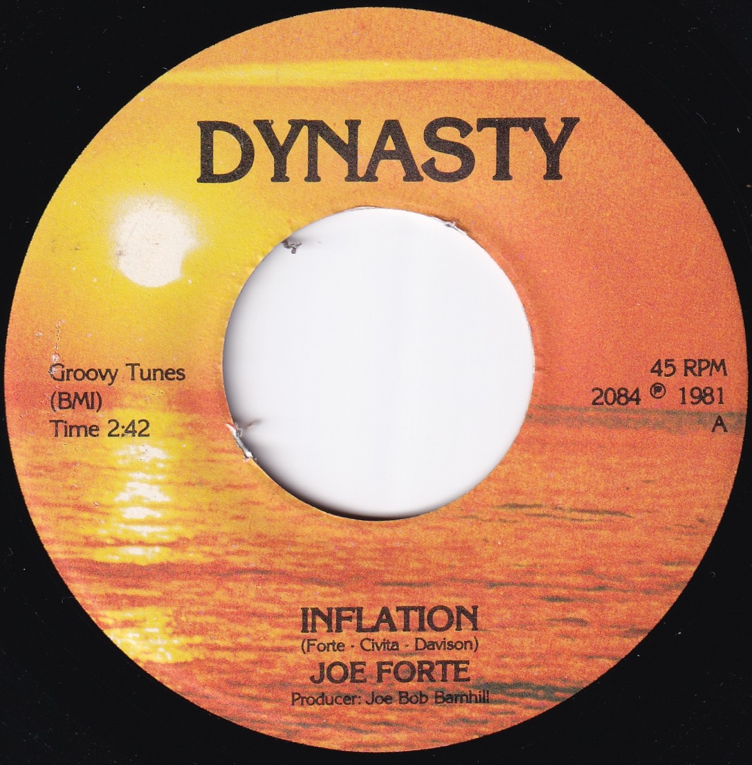 Inflation / Just Another Lonely Night by Joe Forte (Single, Country ...