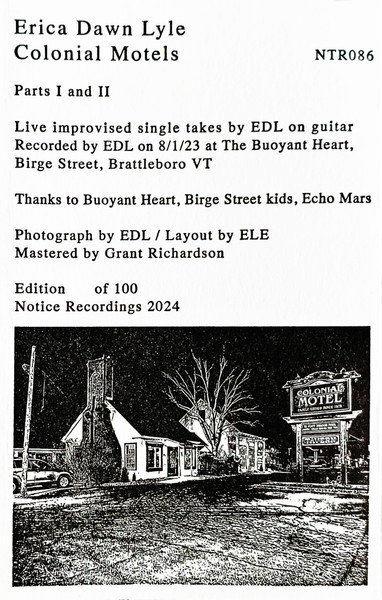 Colonial Motels by Erica Dawn Lyle (Album): Reviews, Ratings, Credits ...