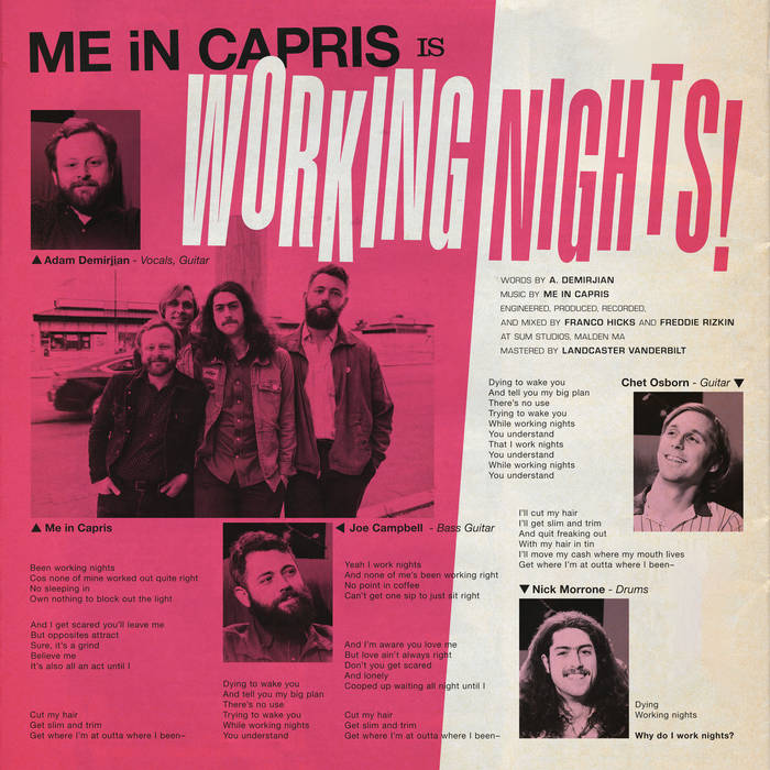 Working Nights by Me in Capris (Single, Power Pop): Reviews, Ratings ...