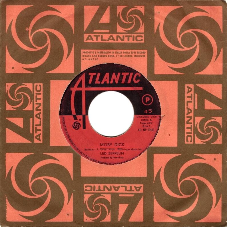 Moby Dick / Gallows Pole by Led Zeppelin (Single, Hard Rock): Reviews ...