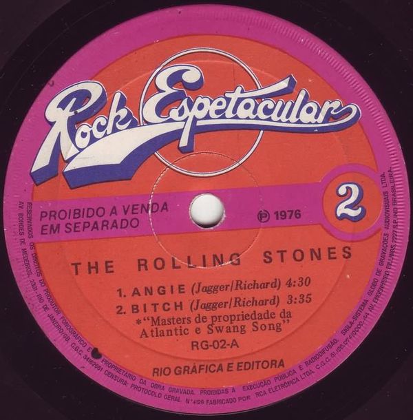 Angie by The Rolling Stones (EP, Rock): Reviews, Ratings, Credits, Song ...