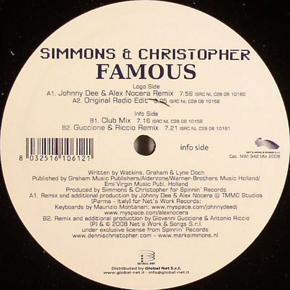 Famous by Simmons & Christopher (Single, Funky House): Reviews, Ratings ...