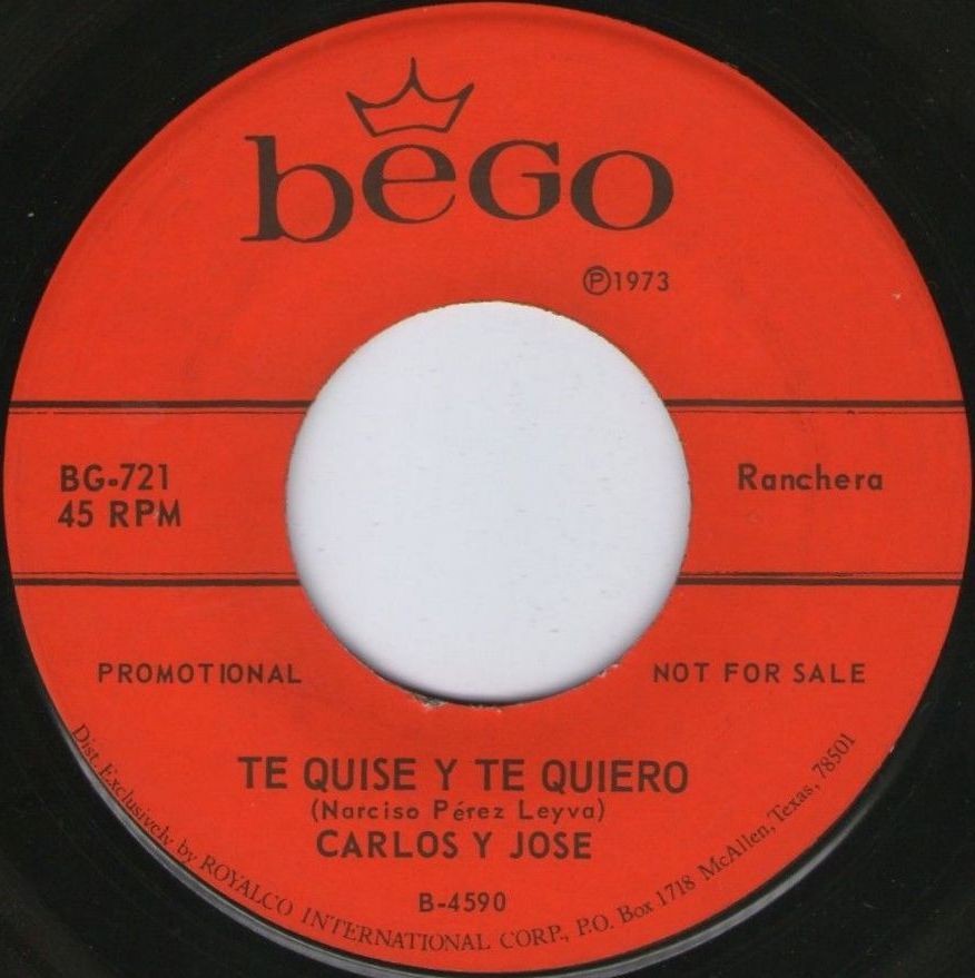 Te quise y te quiero / Vuela suspiro by Carlos y José (Single, Ranchera ...