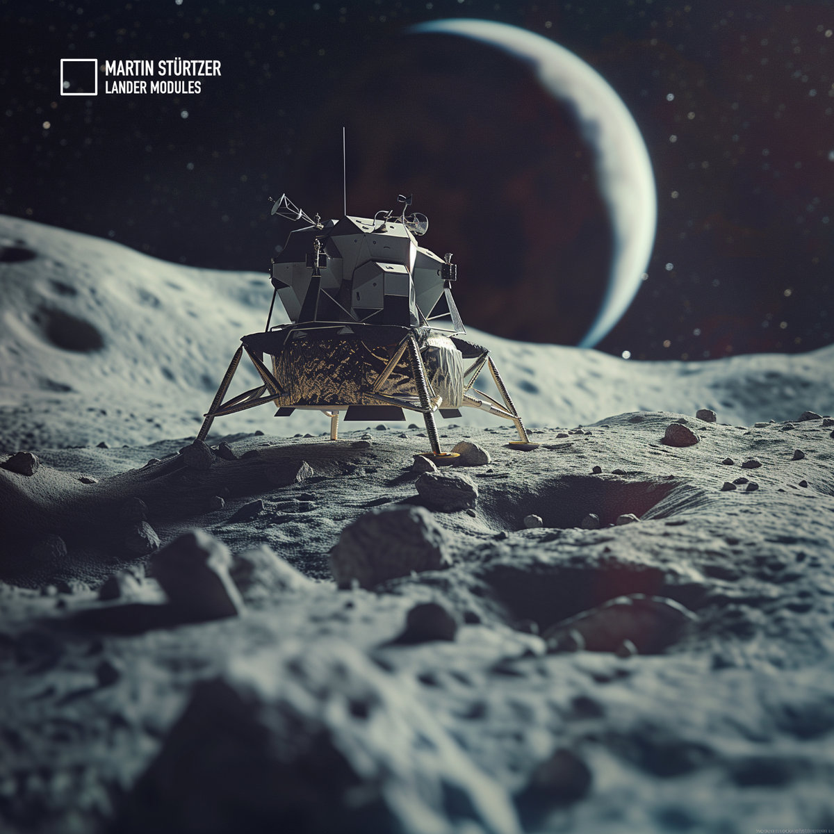 Lander modules by Martin Stürtzer (Album, Space Ambient): Reviews, Ratings, Credits, Song list ...