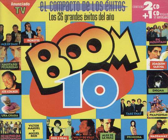 Boom 10: El compacto de los éxitos by Various Artists (Compilation ...
