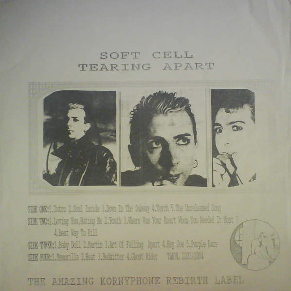 Tearing Apart by Soft Cell (Bootleg): Reviews, Ratings, Credits, Song ...