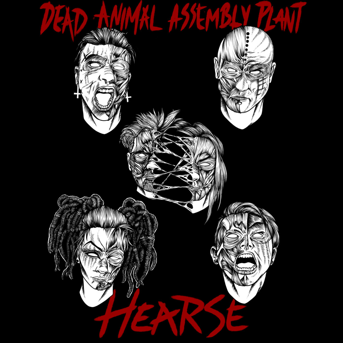 Hearse by Dead Animal Assembly Plant (Single; Armalyte Industries ...