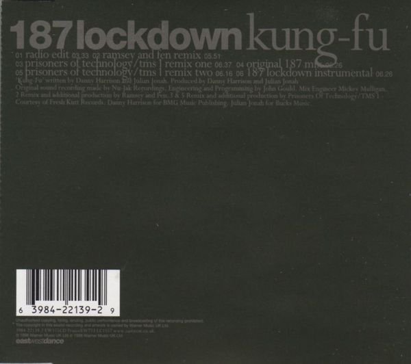 Kung-Fu by 187 Lockdown (Single, Speed Garage): Reviews, Ratings ...