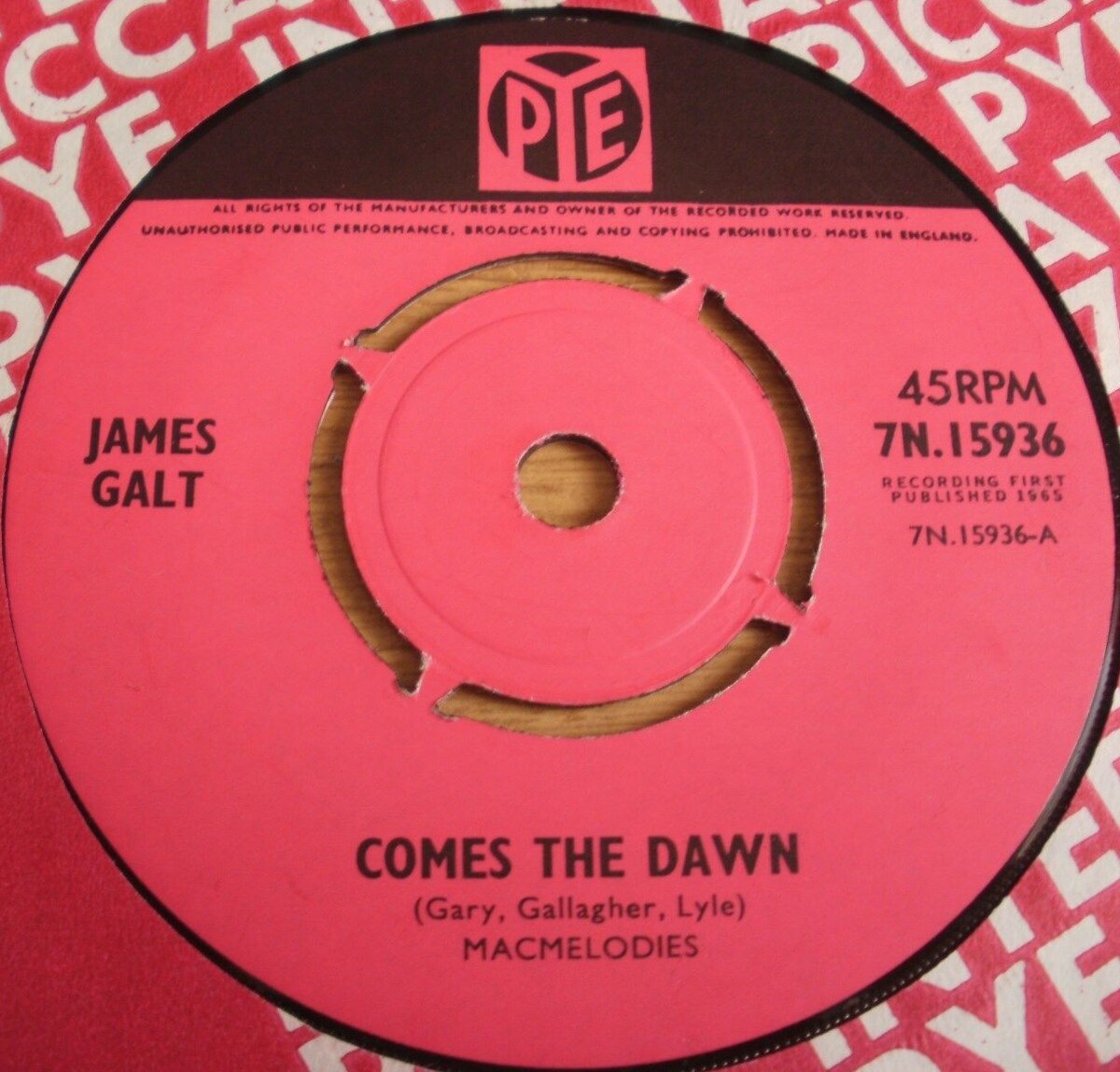 Comes the Dawn / My Own Way by James Galt (Single, Pop Rock): Reviews ...