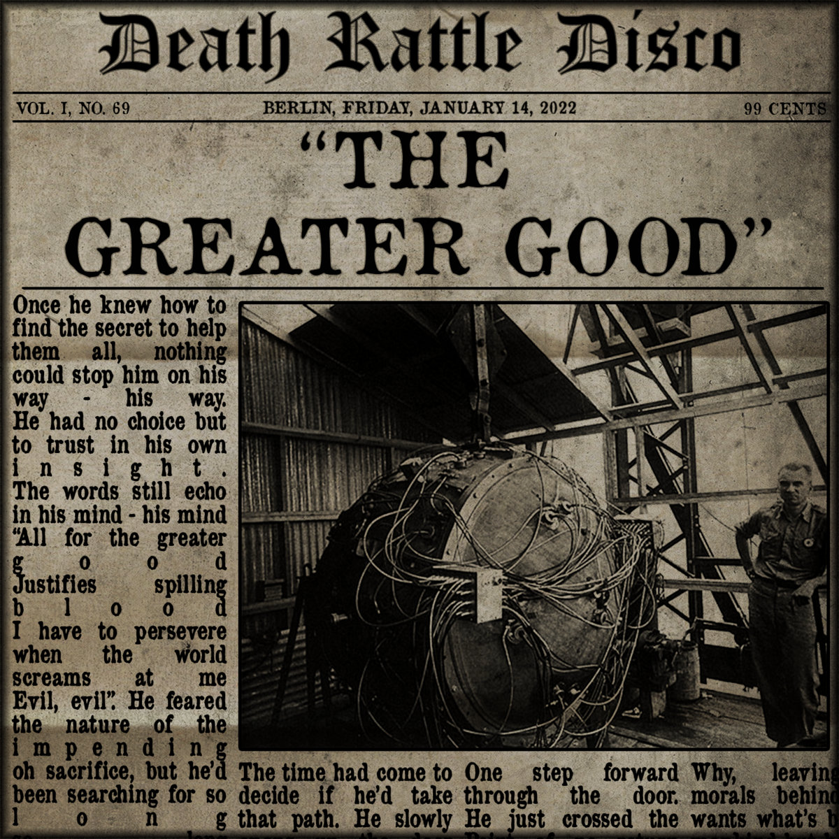 The Greater Good by Death Rattle Disco (EP): Reviews, Ratings, Credits ...