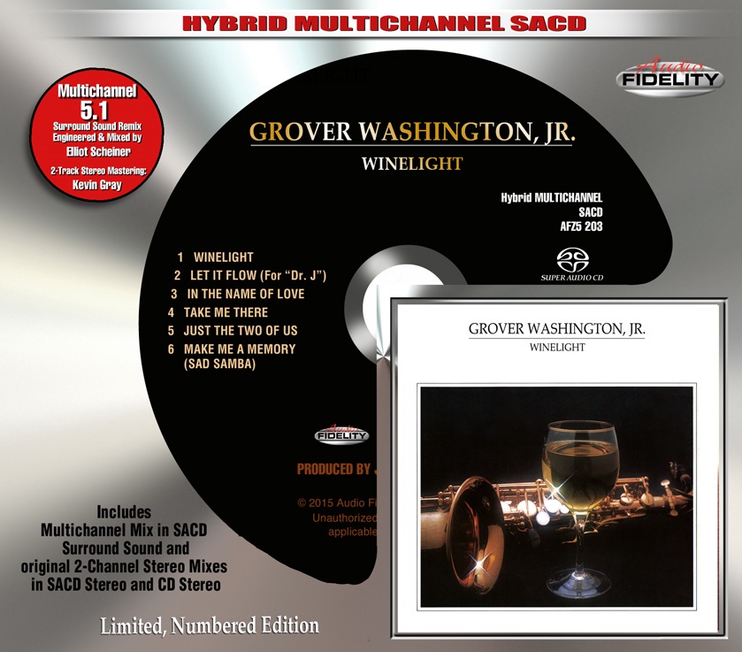 Winelight by Grover Washington, Jr. (Album; Audio Fidelity; AFZ5 203 ...