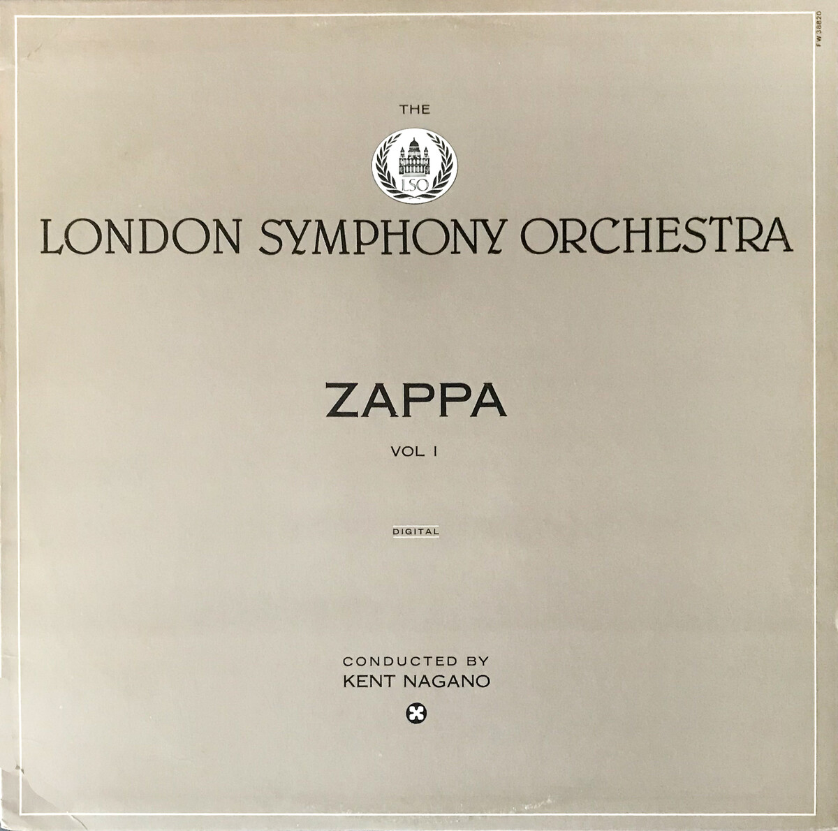 London Symphony Orchestra Vol I by Zappa (Album, Modern Classical ...