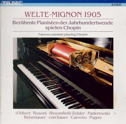 Music credits for Raoul Pugno : 2 performances listed under piano ...