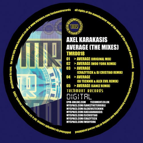 Average (The Mixes) by Axel Karakasis (EP): Reviews, Ratings, Credits, Song list - Rate Your Music