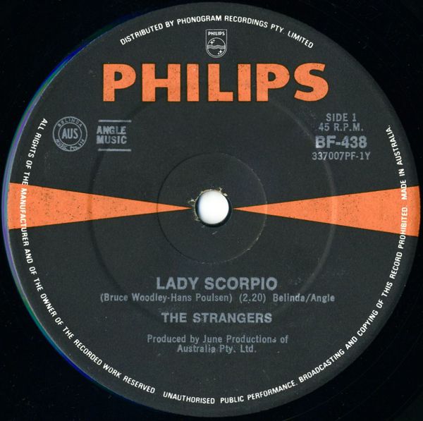 Lady Scorpio / California Soul by The Strangers (Single, Sunshine Pop): Reviews, Ratings ...