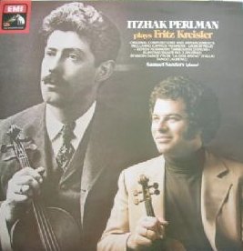 Itzhak Perlman Plays Fritz Kreisler by Itzhak Perlman / Samuel Sanders ...