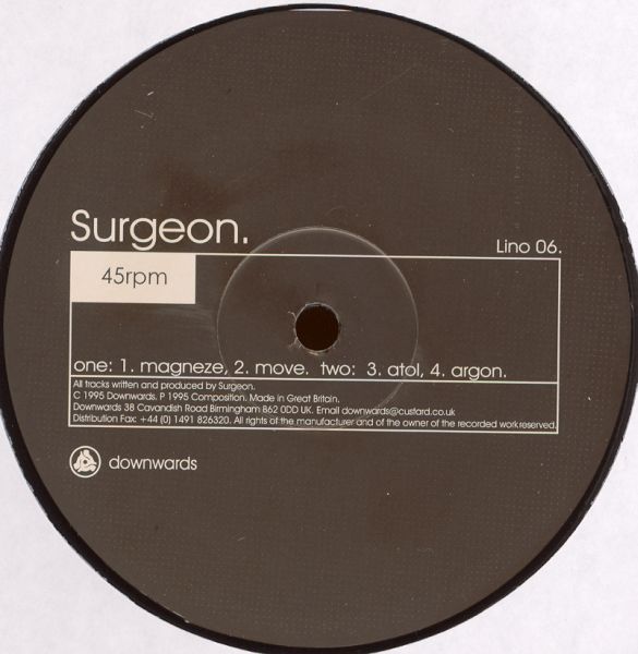 Surgeon by Surgeon (EP, Birmingham Sound): Reviews, Ratings, Credits ...