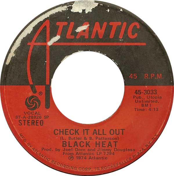 Check It All Out / M & M's by Black Heat (Single, Funk): Reviews ...