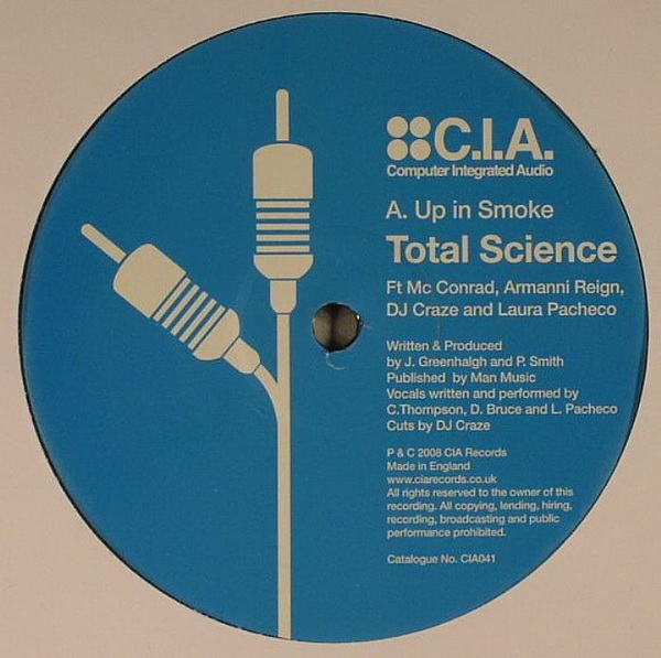 Up In Smoke / Questionz by Total Science (Single, Drum and Bass ...