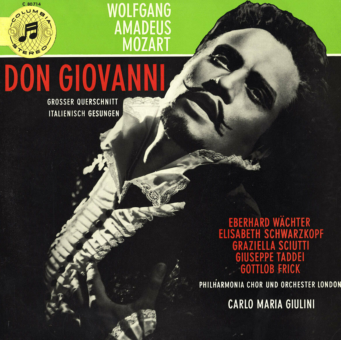Don Giovanni by Philharmonia Orchestra & Chorus / Carlo Maria Giulini ...