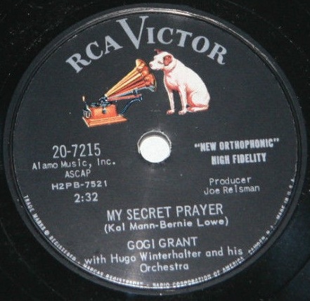 My Secret Prayer / How Do We Know We're in Love by Gogi Grant (Single ...