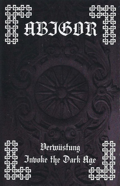 Verwüstung / Invoke the Dark Age by Abigor (Album; Division Nordwolf ...