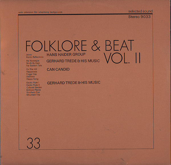 Folklore & Beat Vol. II by Gerhard Trede & His Music / Hans Haider ...