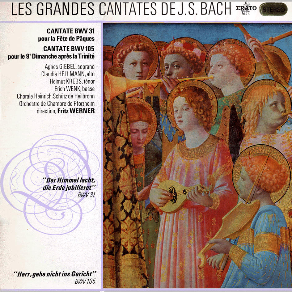 Les Grandes Cantates De J.S. Bach (Cantate BWV 31 / Cantate BWV 105) by ...