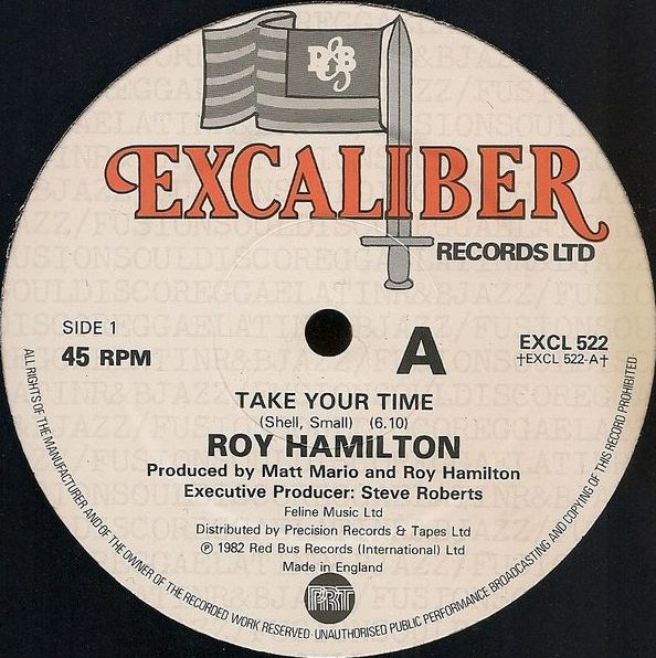 Take Your Time by Roy Hamilton [UK] (Single): Reviews, Ratings, Credits ...