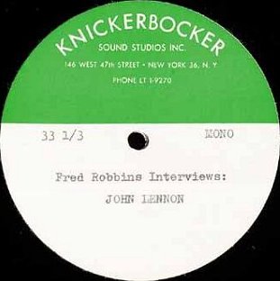 Fred Robbins Interviews by The Beatles (Additional release, Interview ...