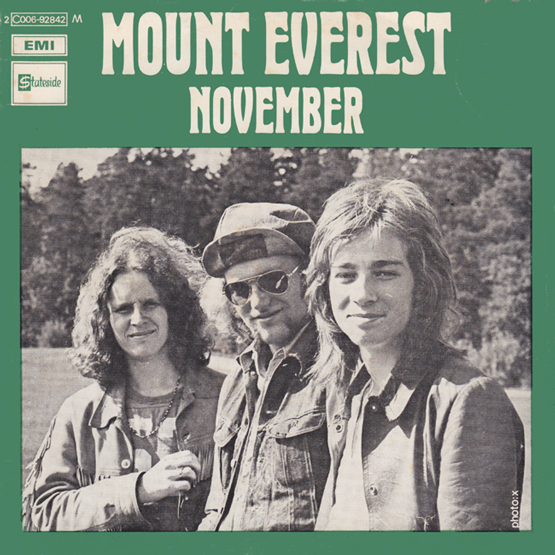Mount Everest / Nobody's Hand to Hold by November (Single; Stateside ...