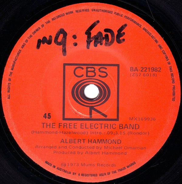 The Free Electric Band / You Taught Me to Sing the Blues by Albert ...