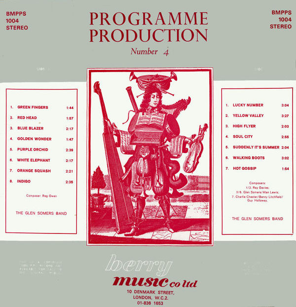 Programme Production Number 4 by Glen Somers (Album, Library Music ...
