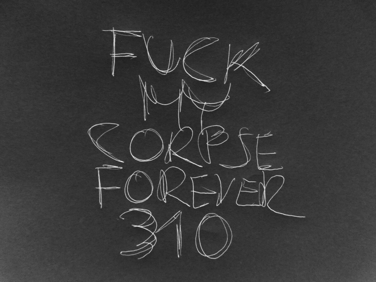 310 By Fuck My Corpse Forever Single Reviews Ratings Credits Song List Rate Your Music