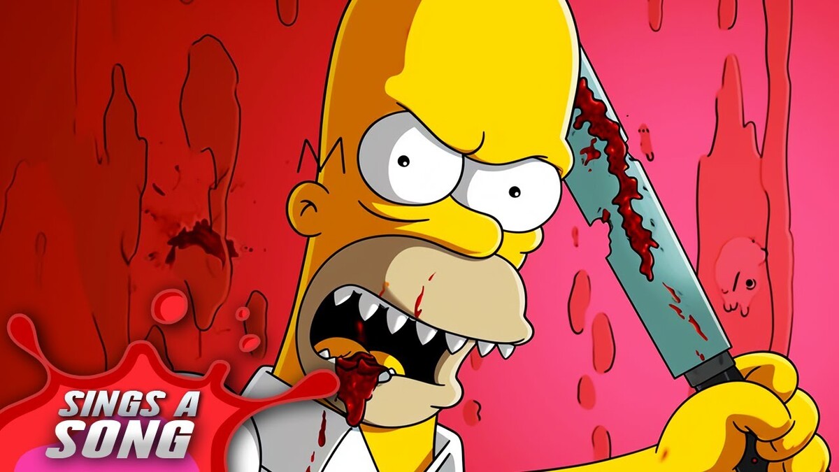 Cursed Homer Simpson Sings a Song by Aaron Fraser-Nash (Music video ...