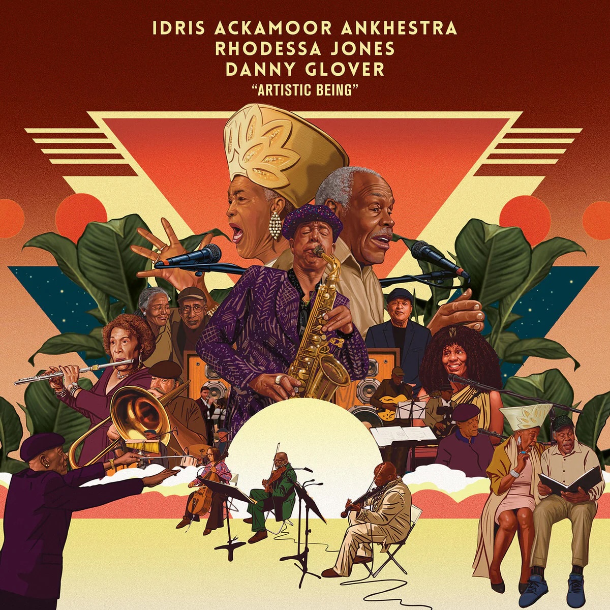 Artistic Being by Idris Ackamoor / Danny Glover (Album; Strut ...
