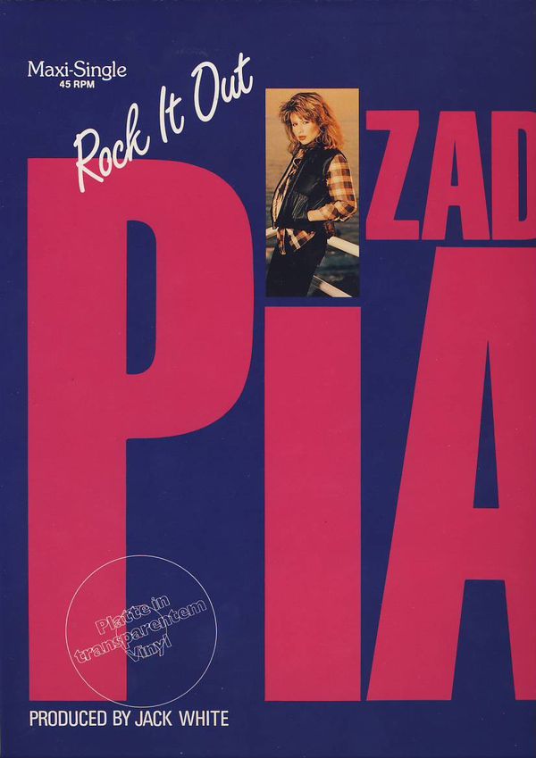 Rock It Out / Give Me Back My Heart / Substitute by Pia Zadora (Single ...