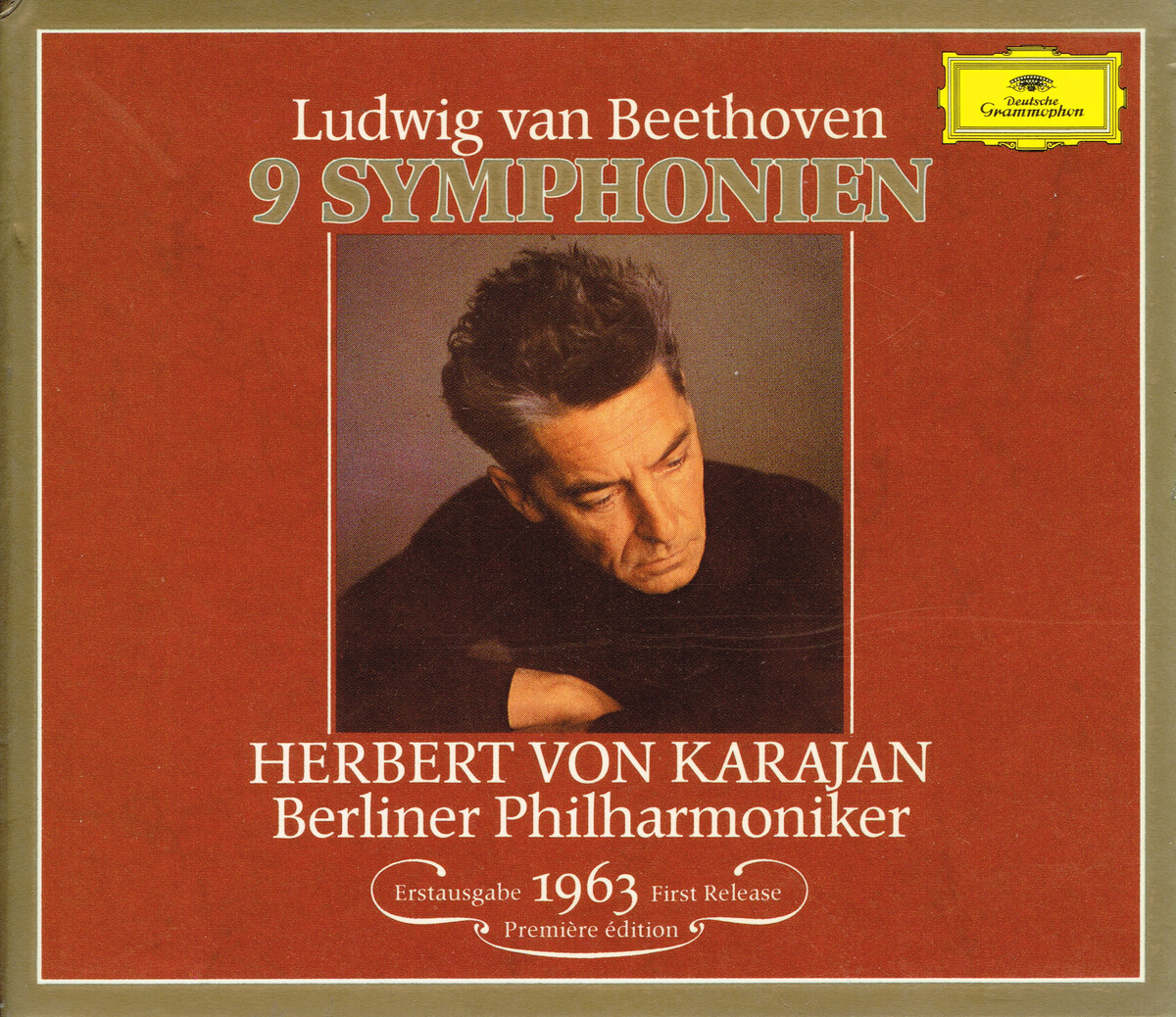 9 Symphonien by Berliner Philharmoniker / Herbert von Karajan (Compilation; Deutsche Grammophon ...