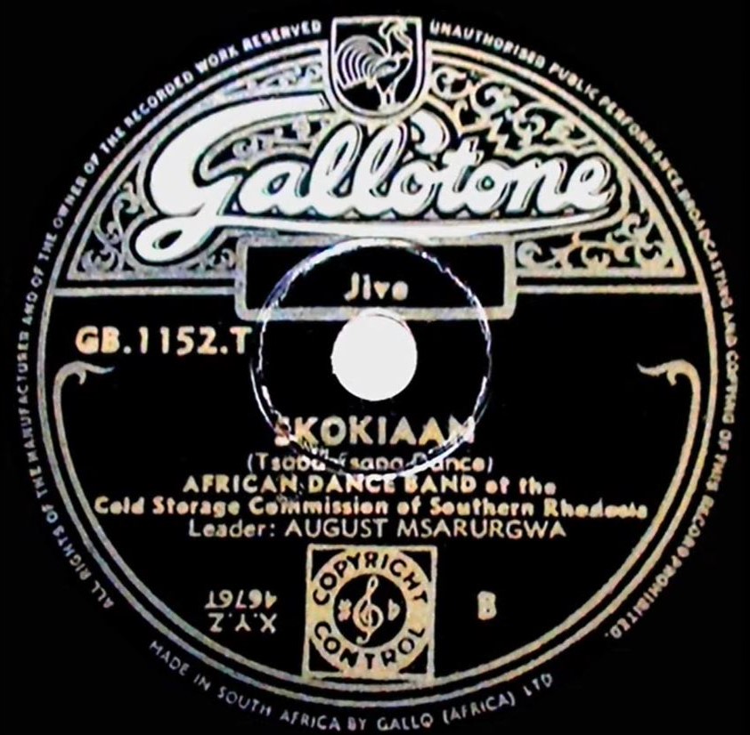 Skokiaan / In the Mood by The Bulawayo Sweet Rhythm Band (Single ...