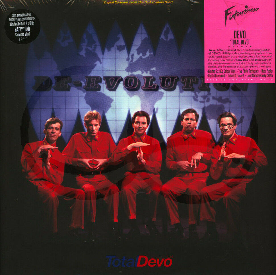 Total Devo [red / blue vinyl] by Devo (Album; Futurismo; FUTURISMO №. 28): Reviews, Ratings ...