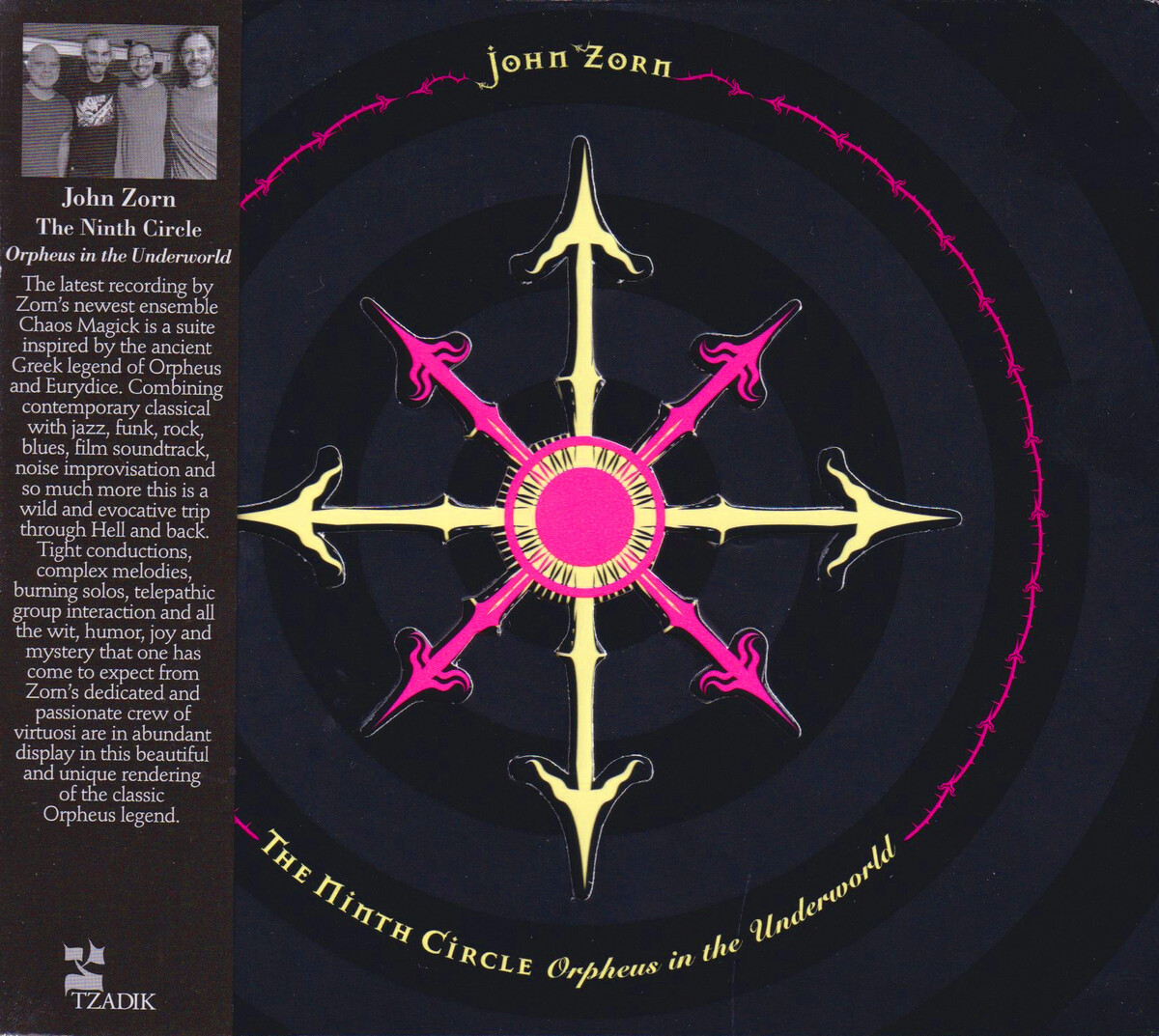 The Ninth Circle by John Zorn (Album, Avant-Prog): Reviews, Ratings, Credits, Song list - Rate ...