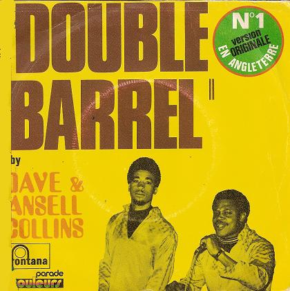 Double Barrel by Dave & Ansel Collins (Single; Fontana; 6134 001 ...