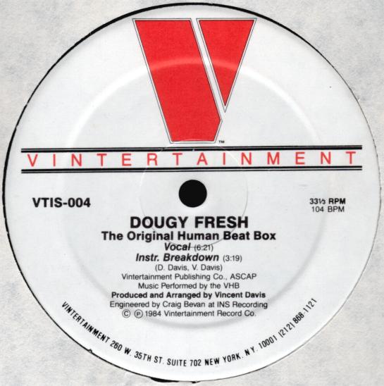 The Original Human Beat Box by Dougy Fresh (Single, Mid-School Hip Hop ...