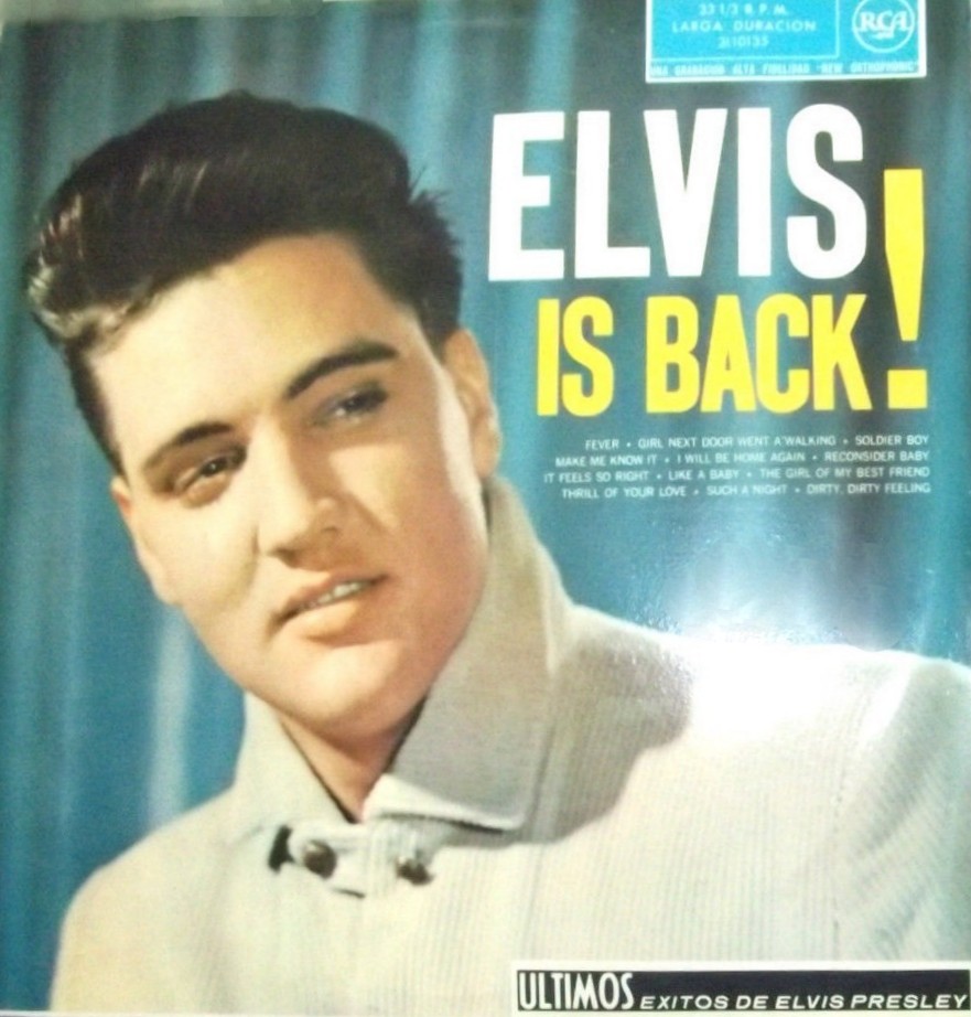 Elvis Is Back! by Elvis Presley (Album; RCA; 3L10135): Reviews, Ratings ...