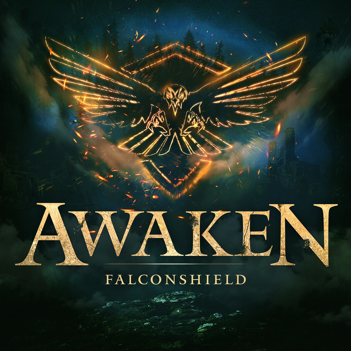 Awaken by Falconshield (Single): Reviews, Ratings, Credits, Song list ...