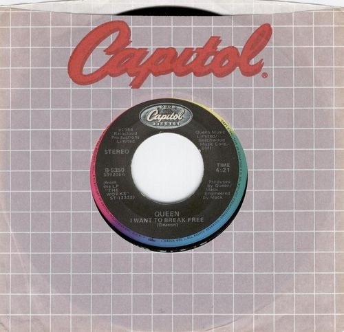 I Want to Break Free / Machines (Or "Back to Humans") by Queen (Single ...